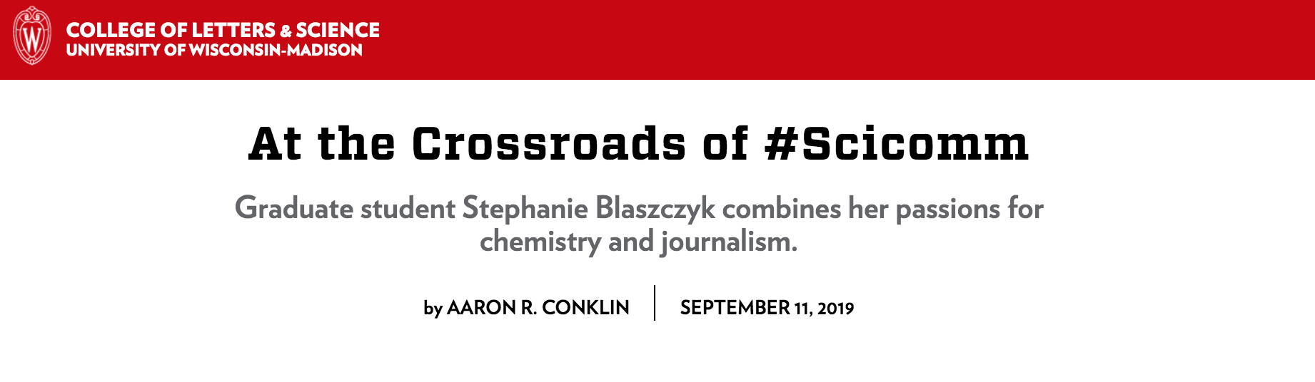 In the News – SB Science Speak